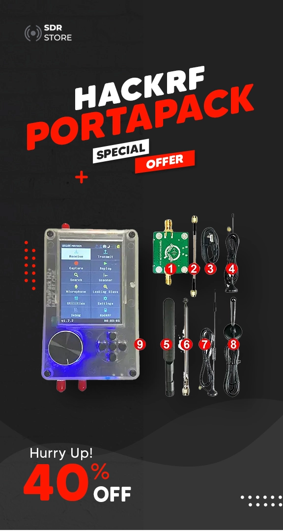 New Generation Hackrf One Portapack H4m Mayhem Signature Edition